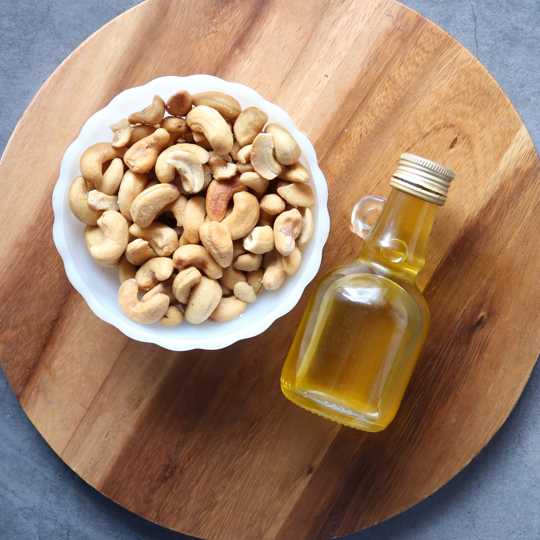 The aroma of Cashew Nut oil is very mild and attractive. The main ...